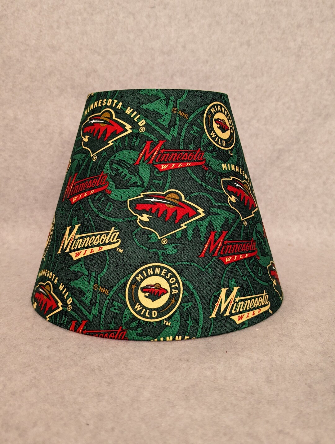Minnesota Wild Lamp Shade. NHL. Shades Are 9.5" X 5" X 7" Tall - Etsy