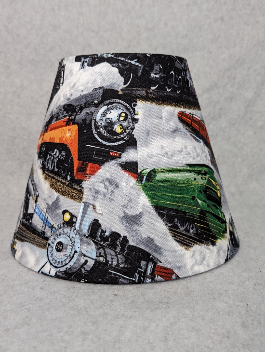 Train Lamp Shade, Locomotive, Trains, Cream Background, Caboose ...