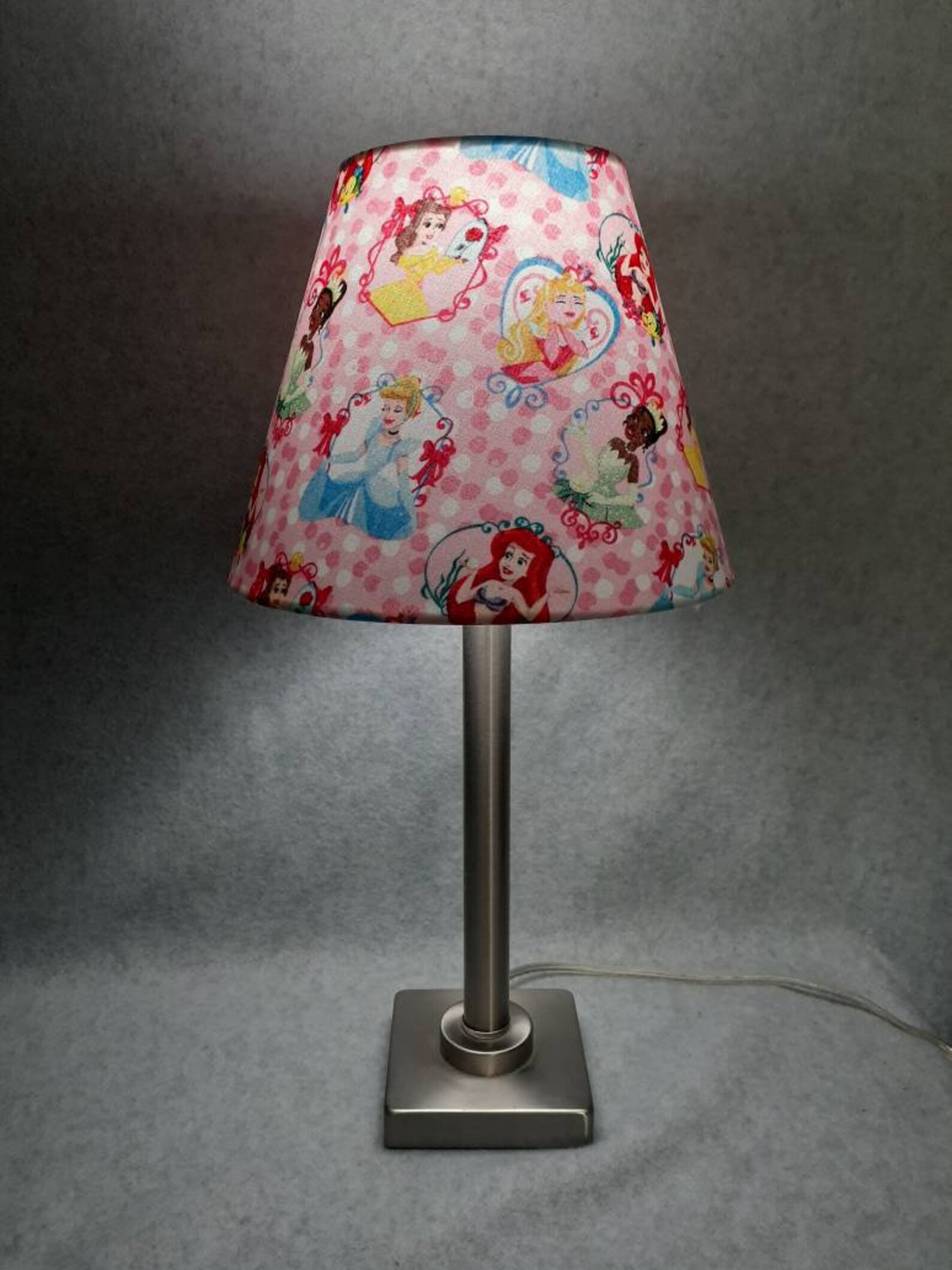 Disney Princess lamp shade. Aurora Rapunzel Tiana Belle | Etsy