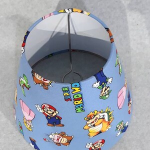Super Mario World Lamp Shade nintendo. Characters Packed. - Etsy