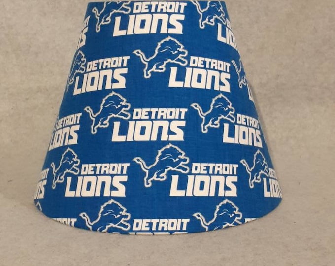Detroit Lions Lamp Shade - Etsy