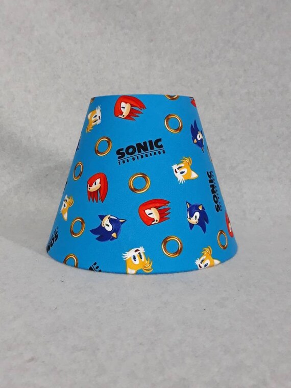 Sonic the Hedgehog Lamp Shade nintendo Sega. Random. Shades - Etsy
