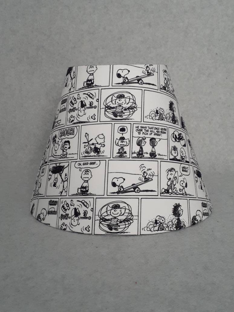 Peanuts Lamp Shade. Snoopy Woodstock Charlie Brown. Shades | Etsy