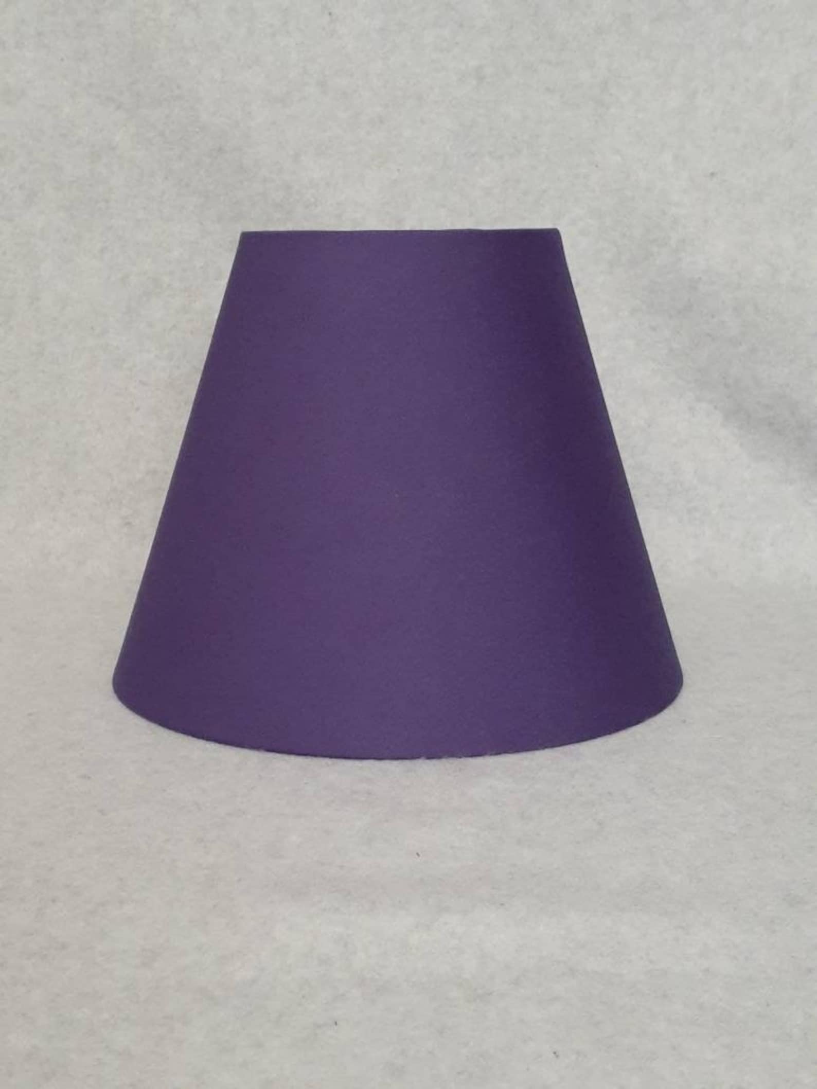 Purple Lamp Shade. Solid Color. Shade is 9.5 Wide at the - Etsy
