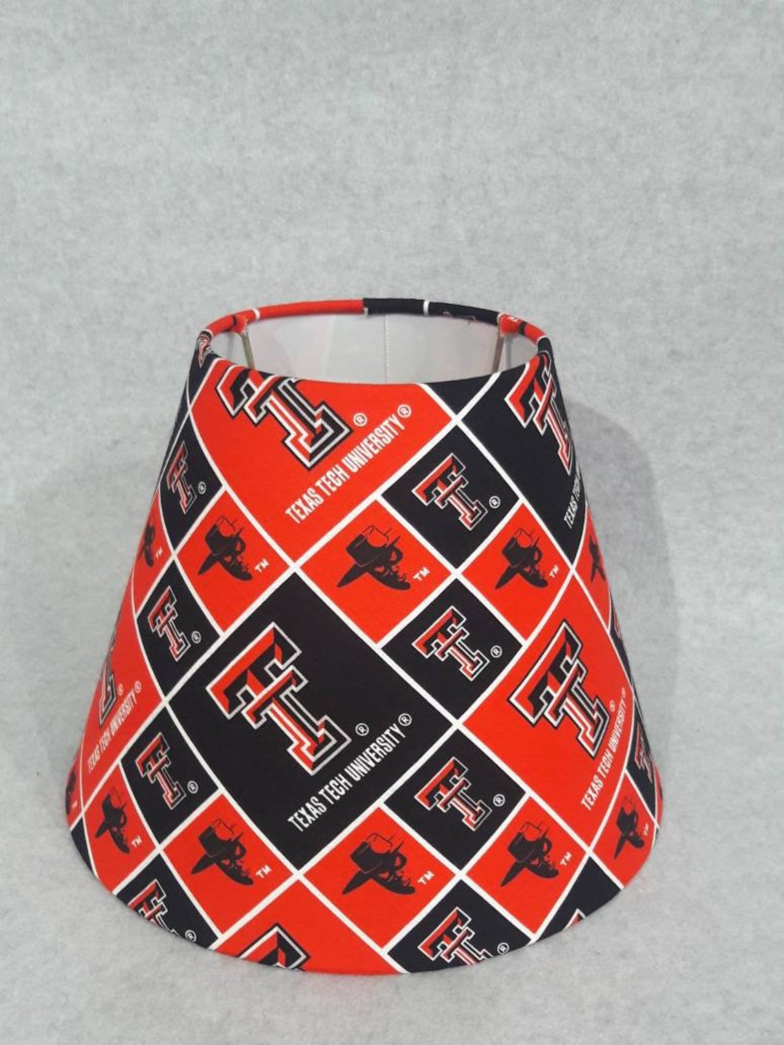 Texas Tech University Lamp Shade. Red Raiders. Shades Are - Etsy