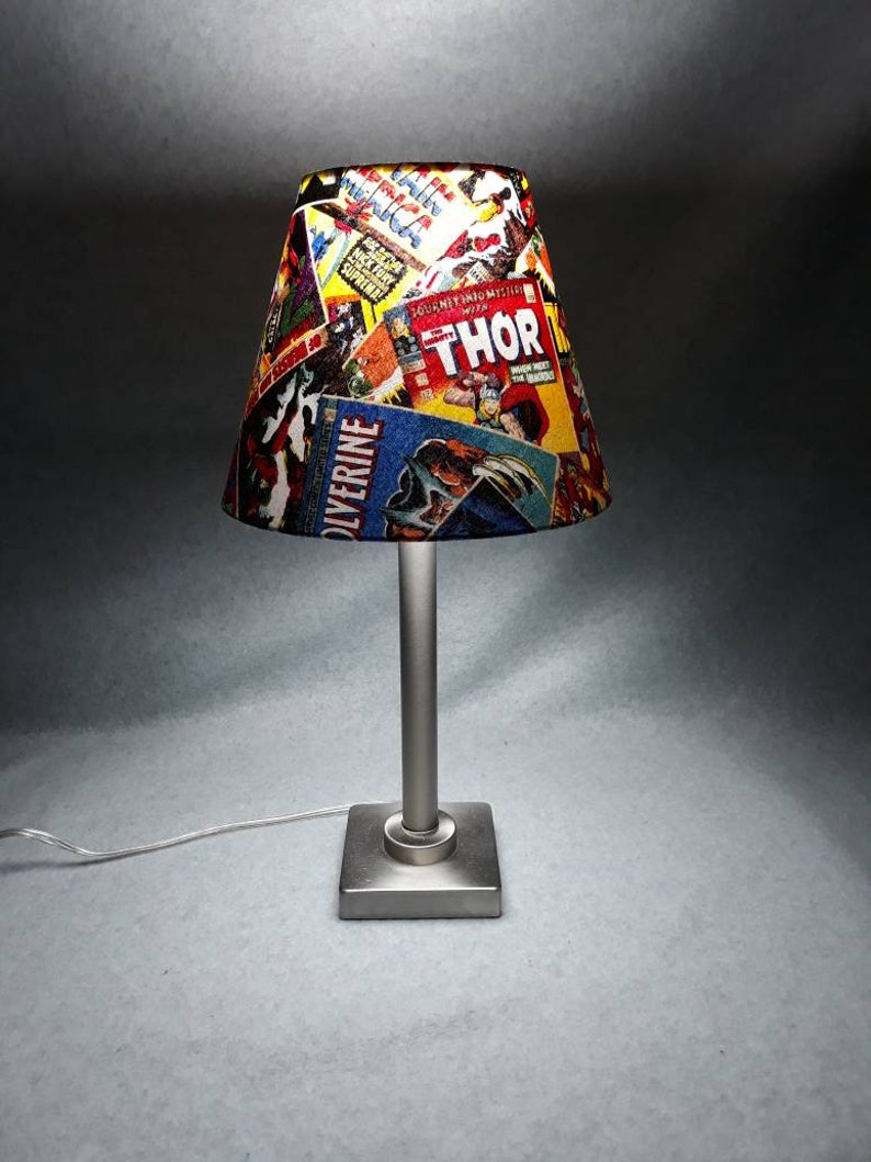 Marvel Comic Book Lamp Shade. Images Are Random. Thor | Etsy