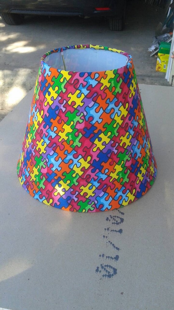 Jigsaw Puzzle Lamp Shade