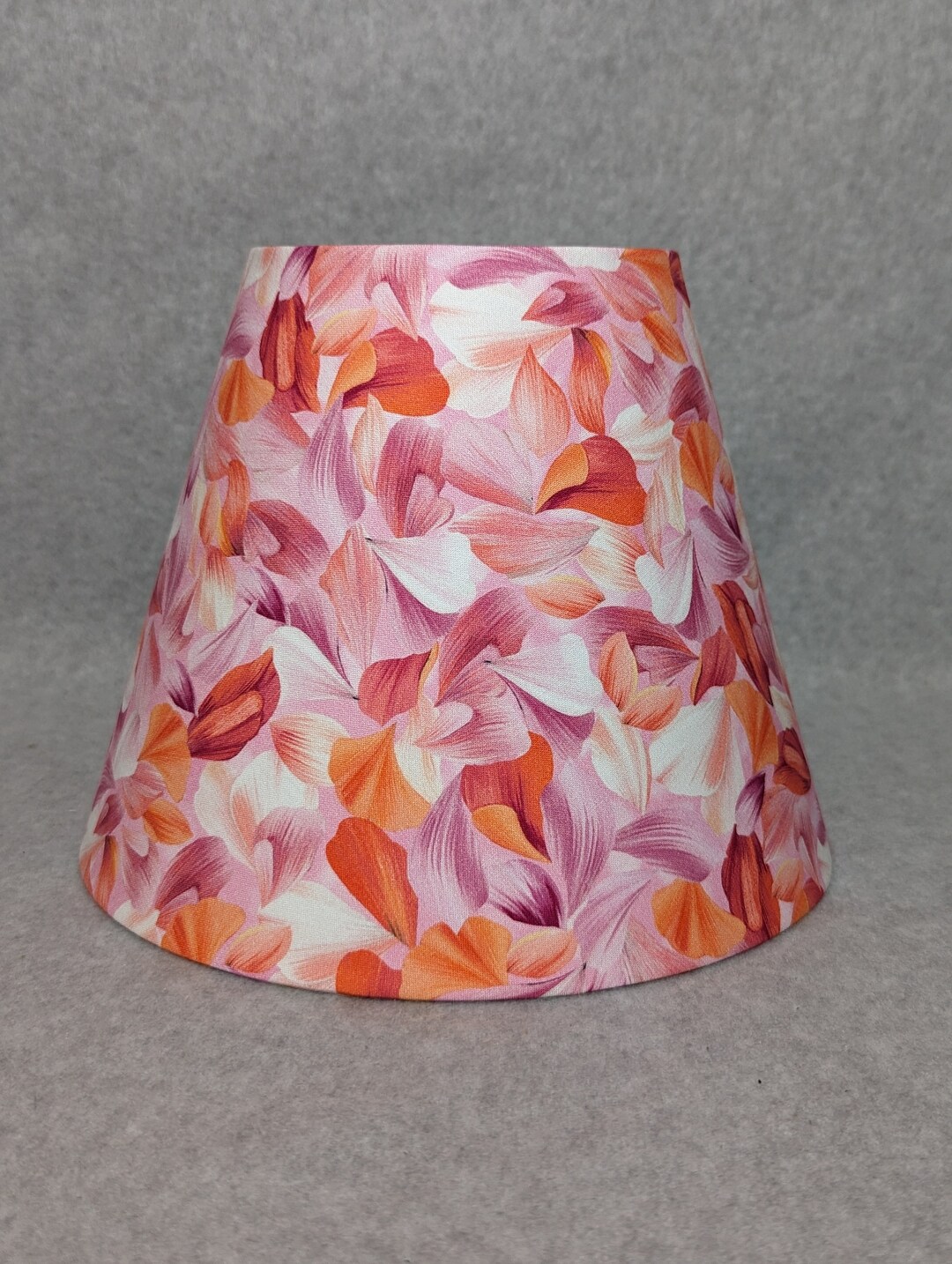 Purple, Pink, Orange Petal Mosaic Lamp Shade. Petals. Bloom. Flower ...