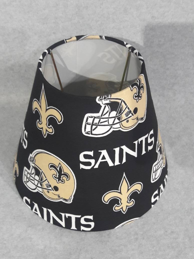 New Orleans Saints Lamp Shade. NFL. Shades Are 9.5 X | Etsy