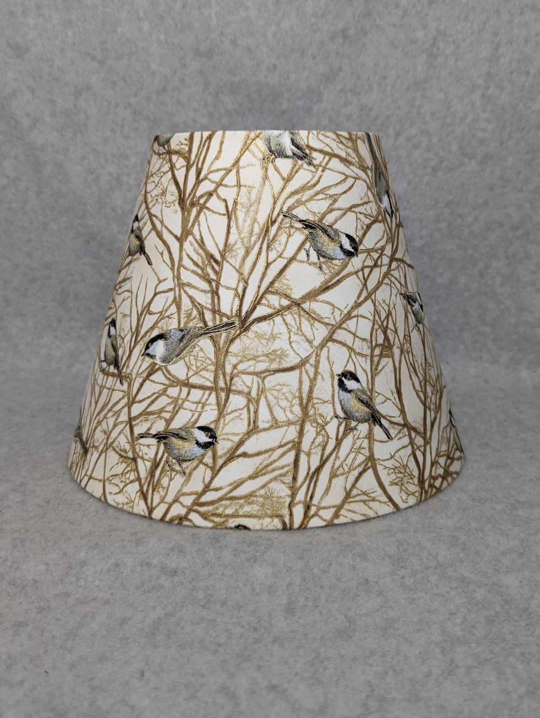 Chickadees and Branches Lamp Shade. Chickadee. Birds. Shiny Branches ...