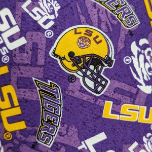 LSU, Louisiana State University Tigers Lamp Shade. Shades Are 9.5 X 5 X ...