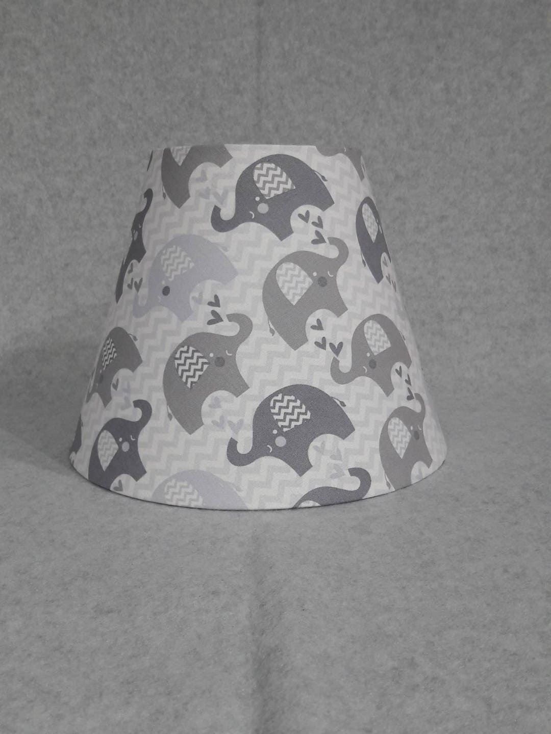 Elephant Lamp Shade. 5 Color Schemes Available Nursery. Baby. Shades ...