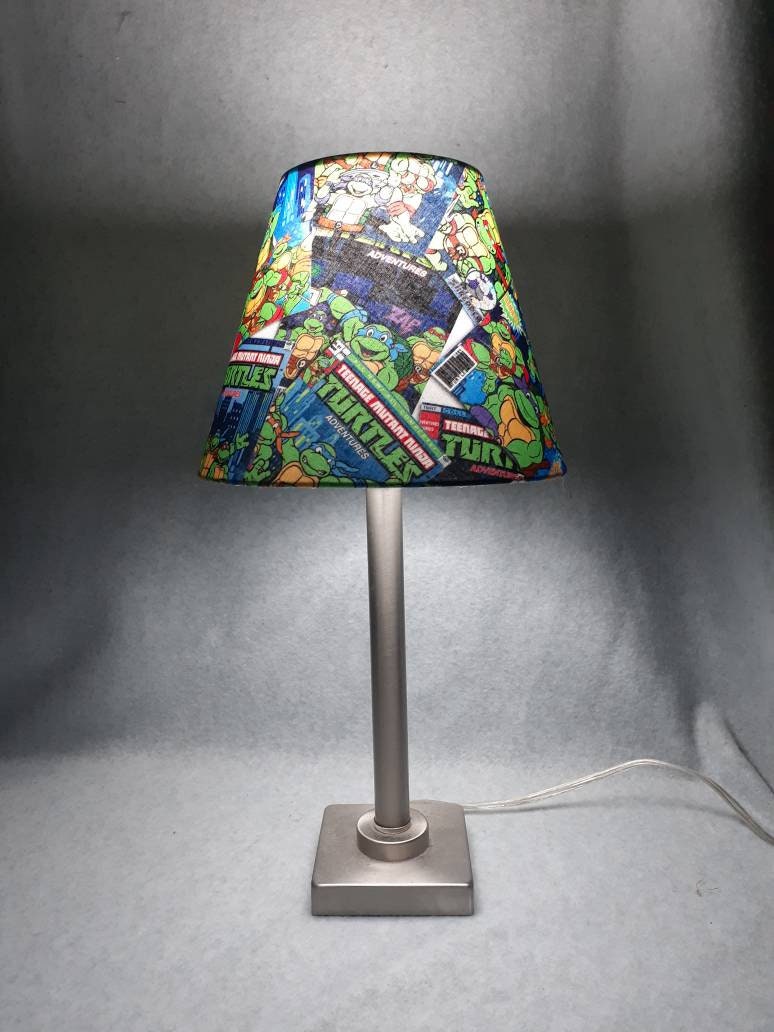 Teenage Mutant Njnja Turtles Lamp Shade. Shades Are 9.5" X 5" X 7" Tall ...