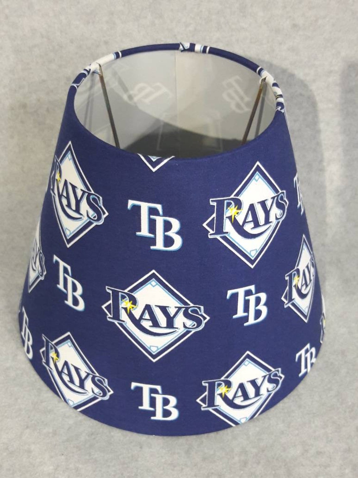 Tampa Bay Rays Lamp Shade Baseball. Shades Are 9.5 X - Etsy