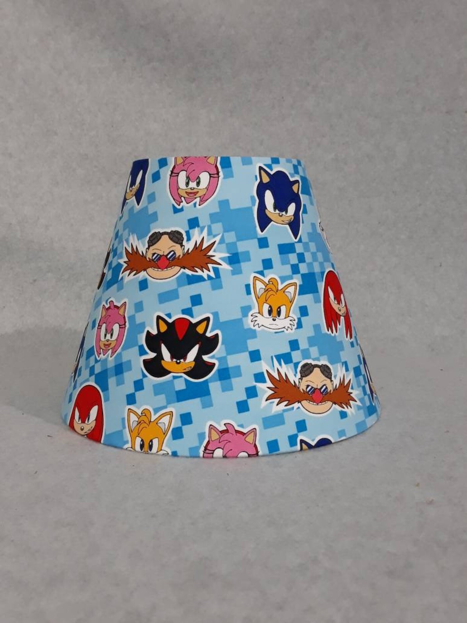 Sonic the Hedgehog Lamp Shade nintendo Sega Characters - Etsy