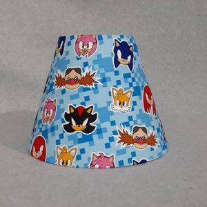 Sonic the Hedgehog Lamp Shade nintendo, Sega Characters Packed. Shades ...