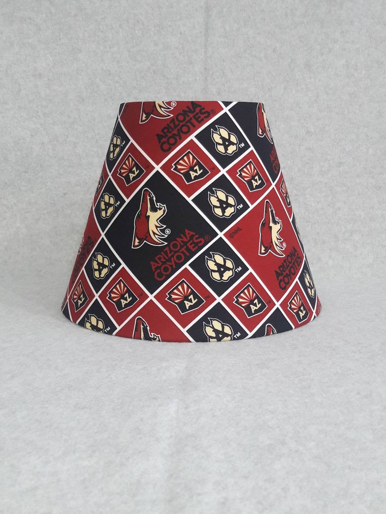 Arizona Coyotes NHL Lamp Shade. Shades Are 9.5 X 5 - Etsy
