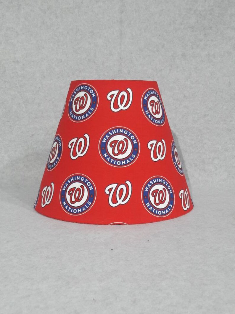 Washington Nationals Lamp Shade Baseball. Shades Are - Etsy