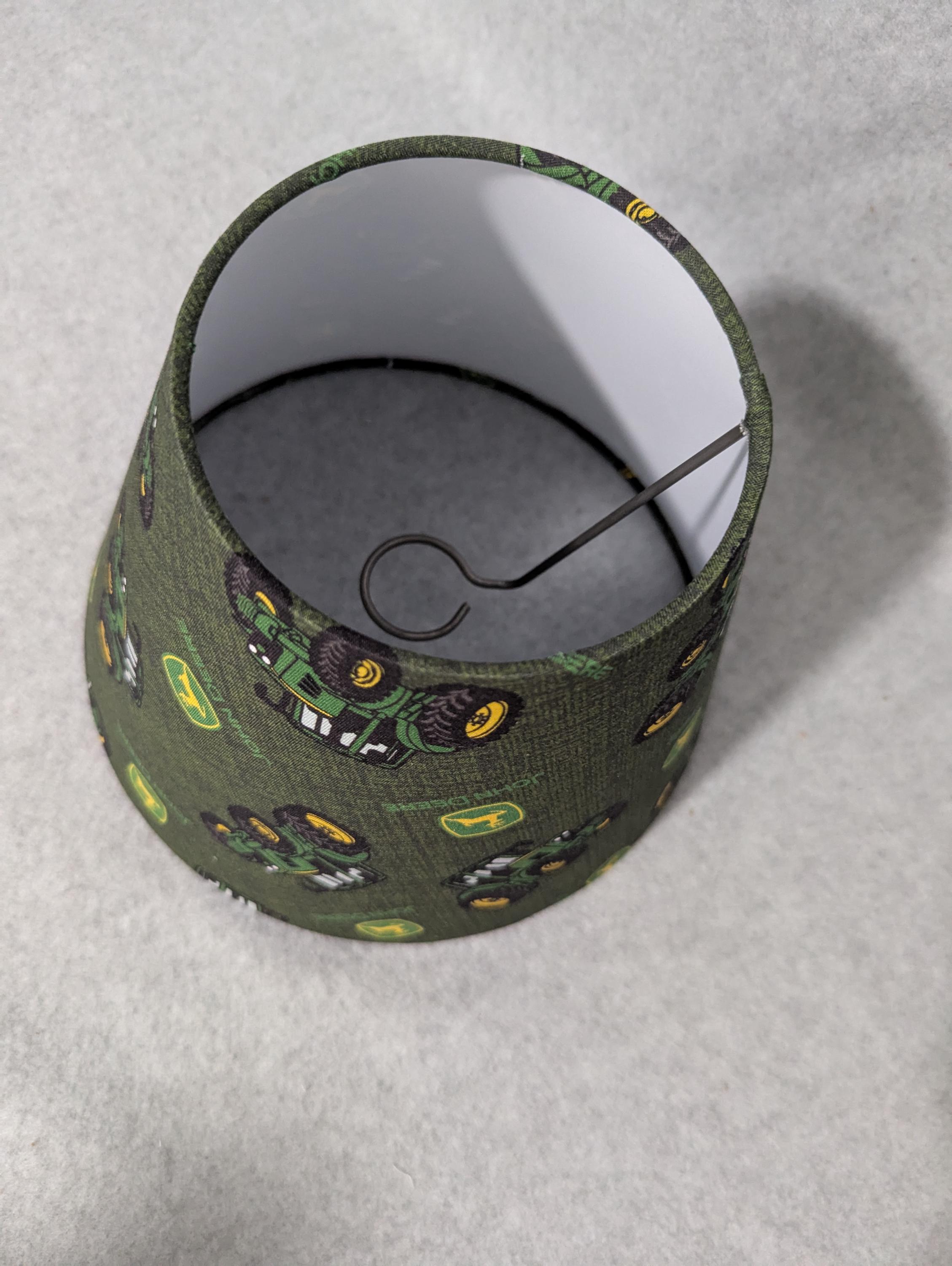 Dark Green John Deere Tractor Lamp Shade. Heavy Equipment. Shades Are 9 ...