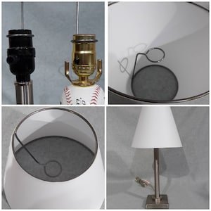 Pink Gingham Check Lamp Shade. Checkered. Pink and White. Shade is 9.5 ...