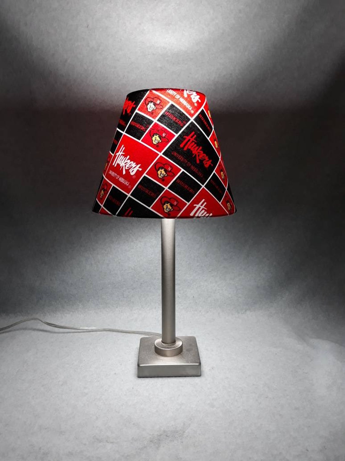 University of Nebraska Lamp Shade. Huskers. Shades Are - Etsy