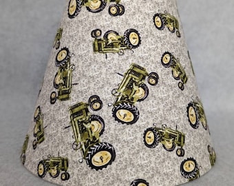 John Deere Tractor Lamp Shade. Shades Are 9.5 Wide at the Bottom, 5 ...