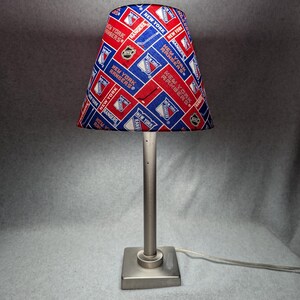 New York Rangers Lamp Shade NHL. Shades Are 9.5" X 5" X 7" Tall - Etsy