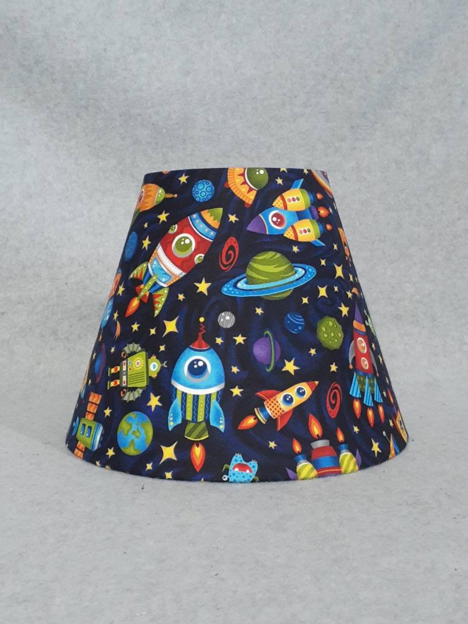 Space ship rocket lamp shade. Alien Shades are 9.5 x | Etsy