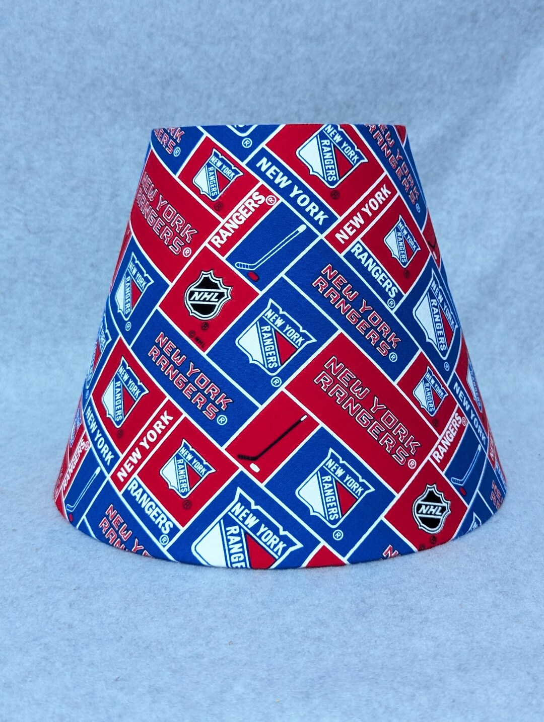 New York Rangers Lamp Shade NHL. Shades Are 9.5" X 5" X 7" Tall - Etsy