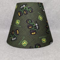 Lampshade, Red Tractor - Etsy