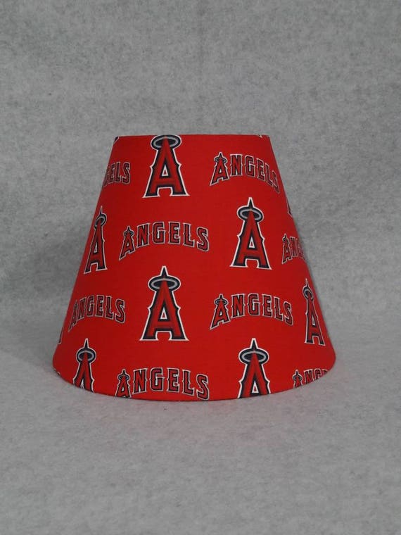 Los Angeles Angels Anaheim lamp shade baseball. Shades are | Etsy