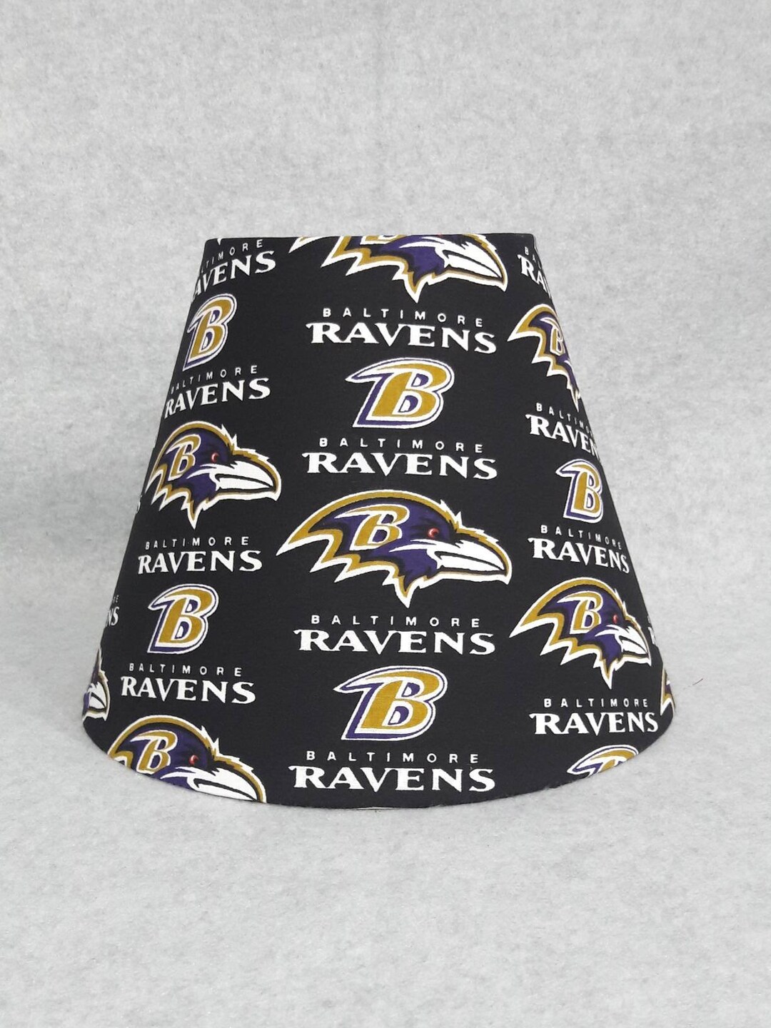 Baltimore Ravens Lamp Shade. NFL. Shades Are 9.5" X 5" X 7" Tall - Etsy