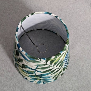 Colorful Leaves Lamp Shade. Fern. Leaf. Shades Are 9.5" X 5" X 7" Tall ...