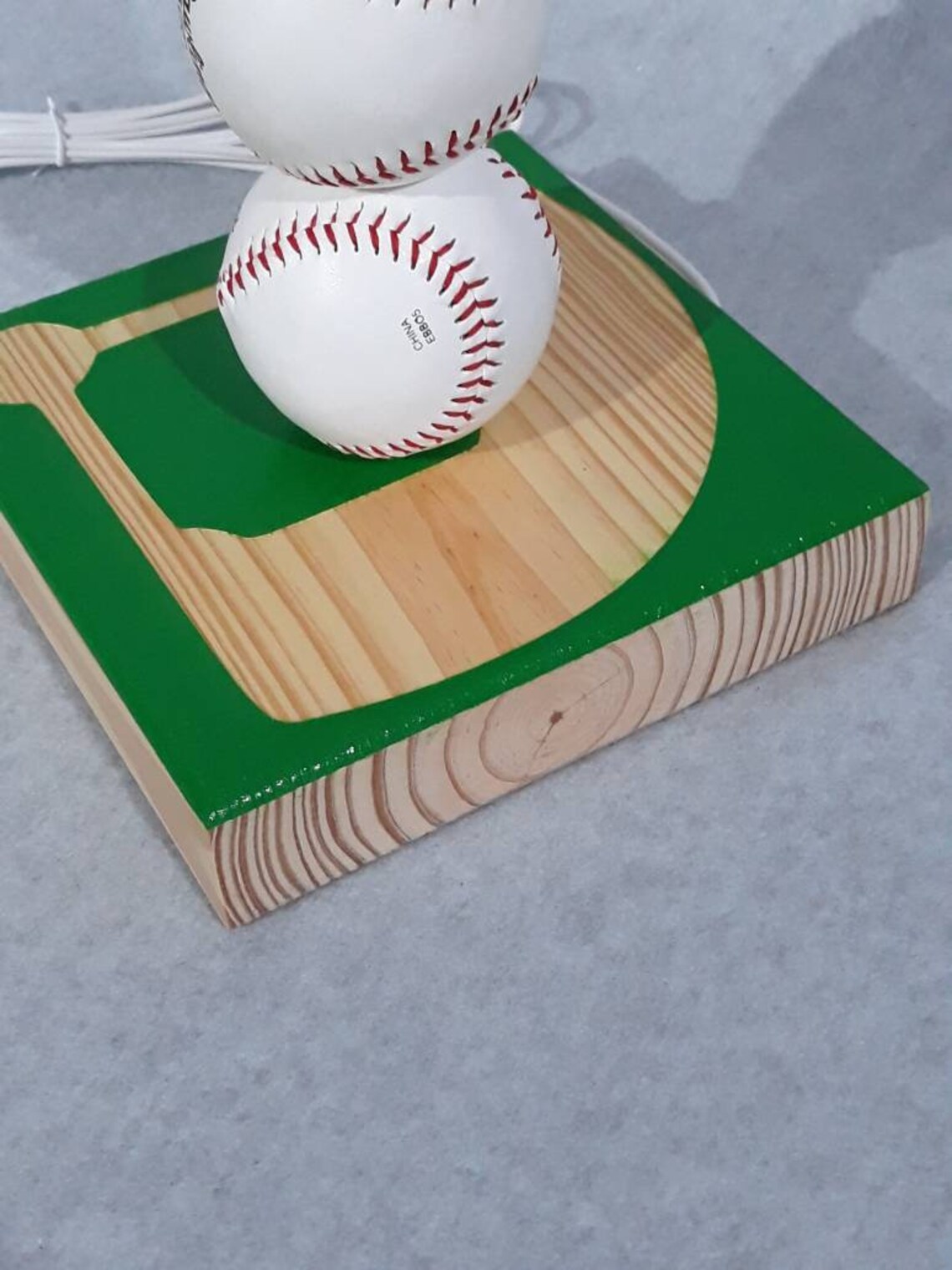 Baseball or Softball Lamp With Baseball/softball Diamond Base. - Etsy