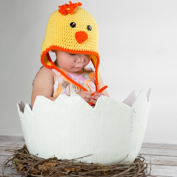 Baby Chick Hat - Etsy