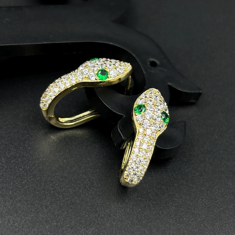 Lab Diamond Snake - Etsy