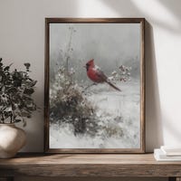 Northern Cardinal | Cardinal Bird Art Print | Watercolor Bird Print ...
