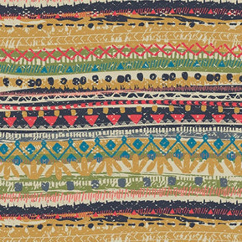 Indie Folk Fabric trinket Vivid for Art Gallery - Etsy