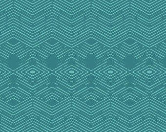 Teal Quilt Fabric | Etsy