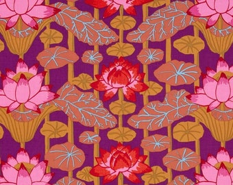 Lotus Flower Fabric - Etsy