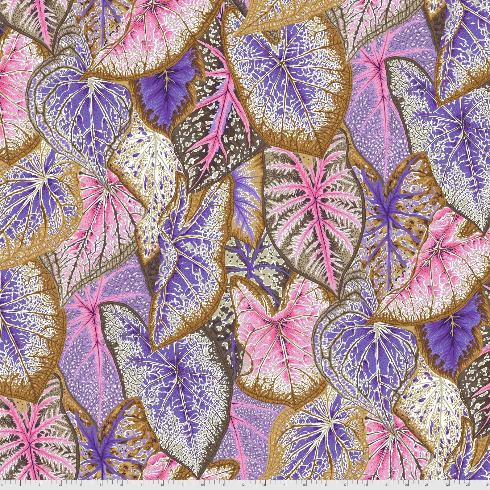 Kaffe Caladiums Pastel PWPJ108 Kaffe Fassett Philip Jacobs - Etsy