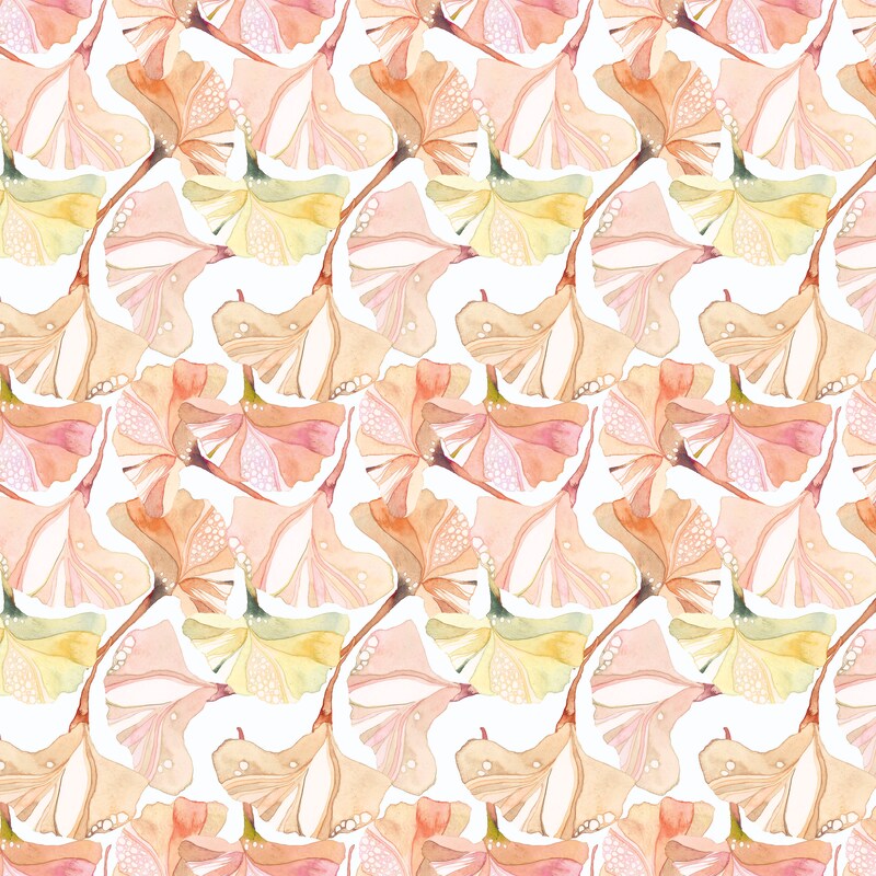 Ginkgo Fabric - Etsy