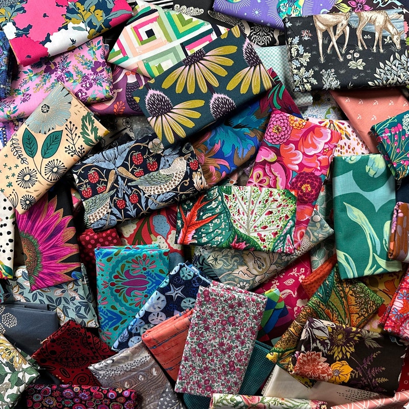 Quilt Fabric Scraps - Etsy