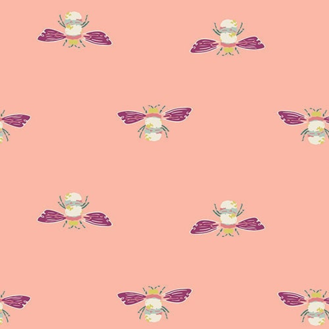 Bumble Bee Cotton Fabric: Art Gallery Fabrics, Garden Dreamer - Etsy