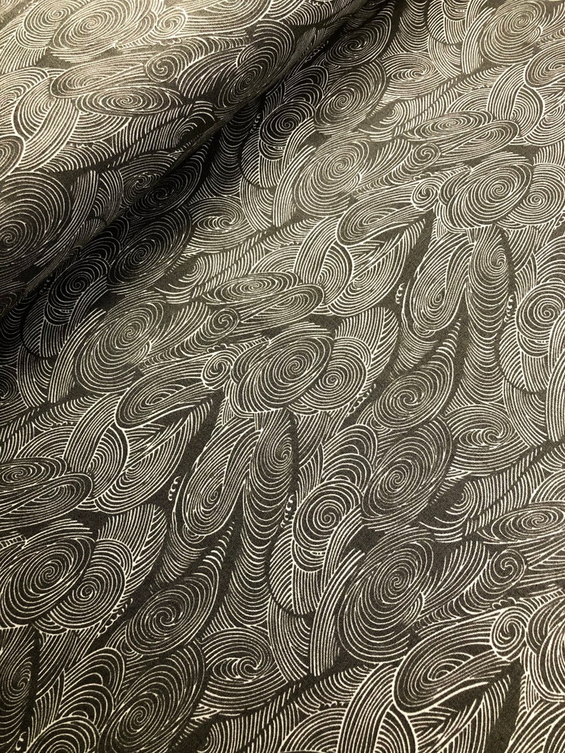 Parson Gray Cotton Fabric, Typhoon Waves Grey - Etsy
