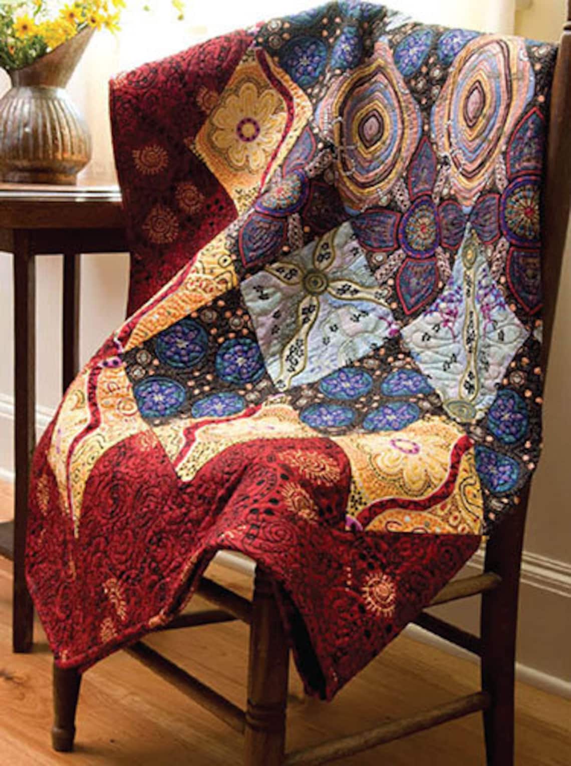 Bush Tucker Red Australian Fabric Aboriginal Fabric - Etsy