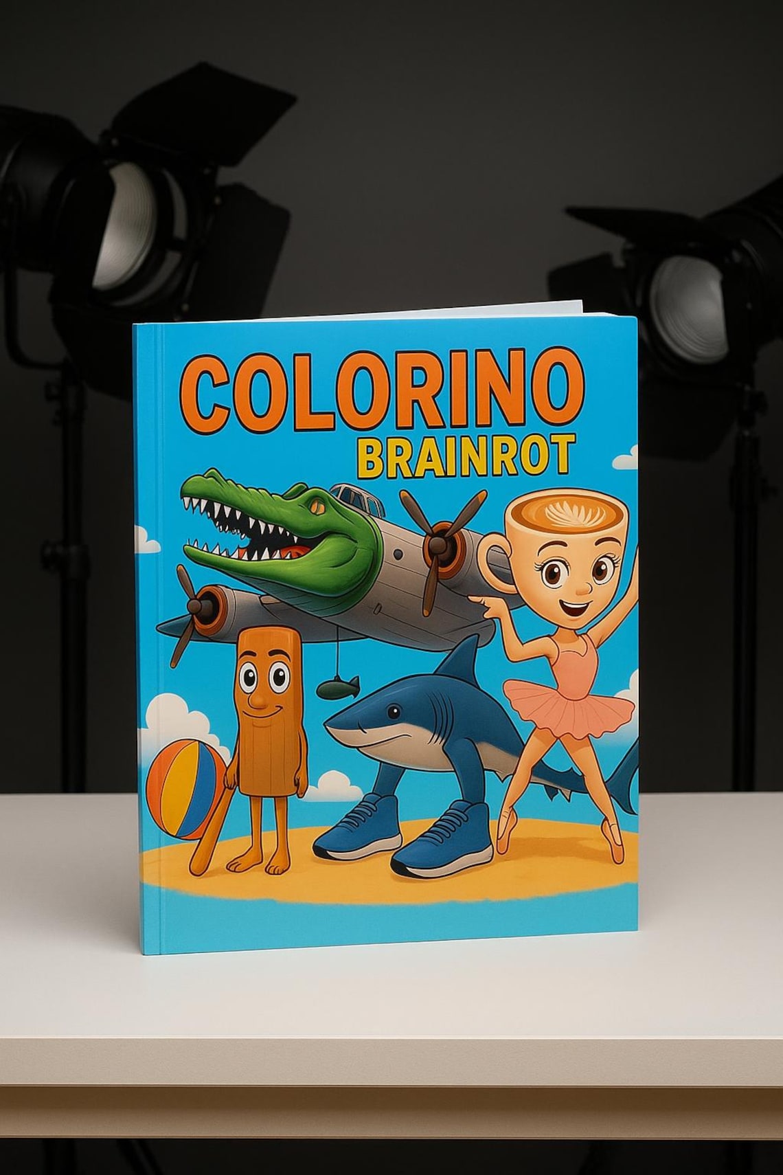 Italian Brainrot Coloring Book - Digital Version - Etsy