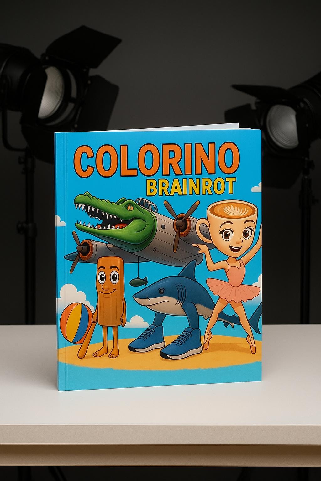 Italian Brainrot Coloring Book - Digital Version - Etsy