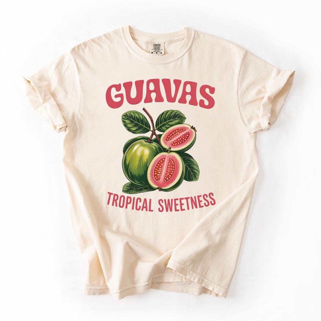 Guavas Retro Commercial Graphic Shirt, Vintages Guavas Label T-shirt ...