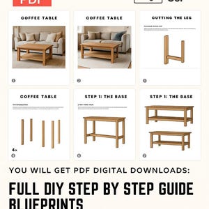 Rolling Kitchen Cart Plan: DIY Bar Cart, Utility Shelves (PDF Download ...
